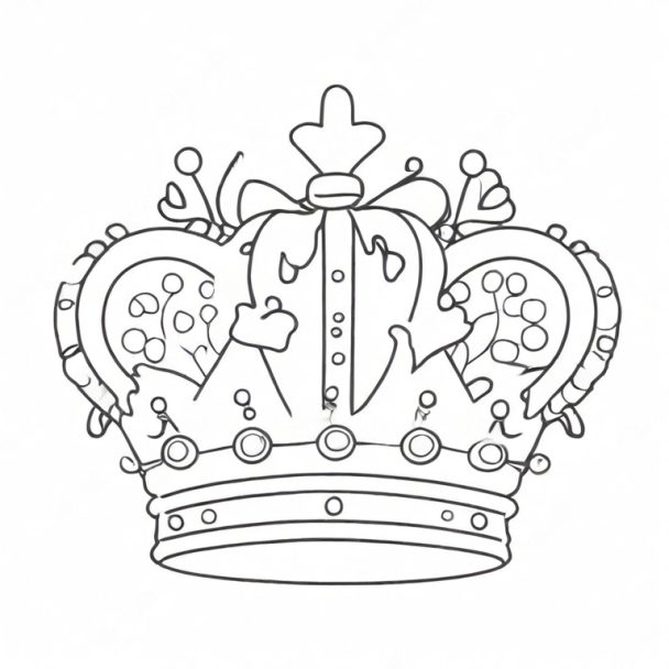 Crown Drawing - How To Draw A Crown Step By Step