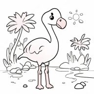 Flamingo Drawing - How To Draw A Flamingo Step By Step