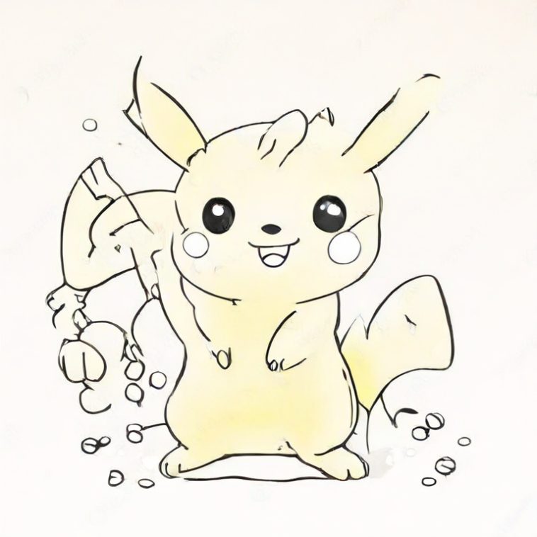 Pikachu Drawing - How To Draw Pikachu Step By Step!