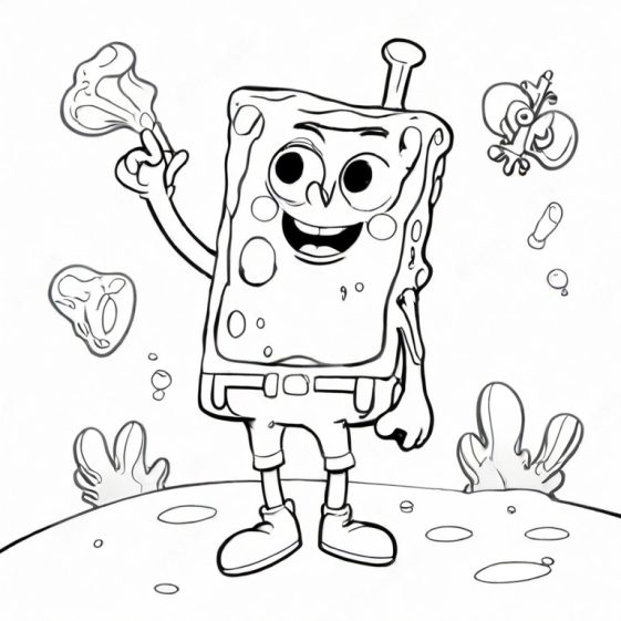 Spongebob Drawing - How To Draw Spongebob Step By Step