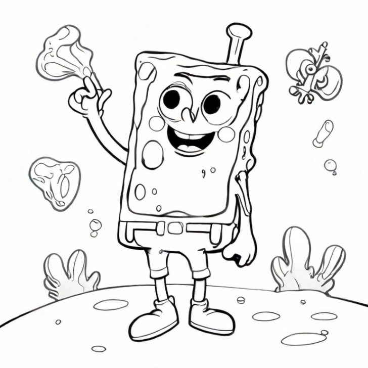 Spongebob Drawing - How To Draw Spongebob Step By Step