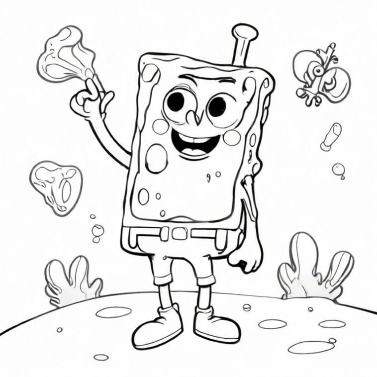 Spongebob Drawing - How To Draw Spongebob Step By Step