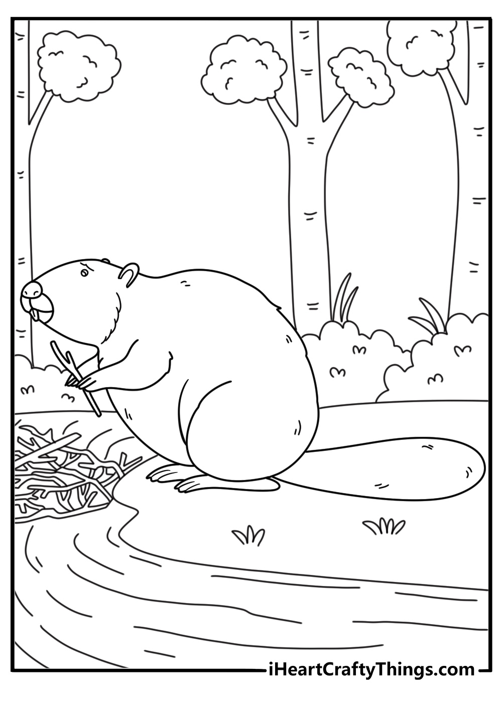 30+ Forest Animals Coloring Pages (100% Free Printables)