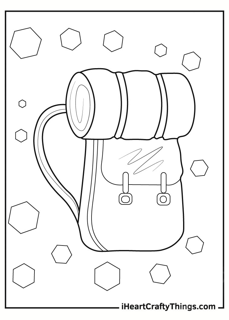 40+ Camping Coloring Pages (100% Free Printables)