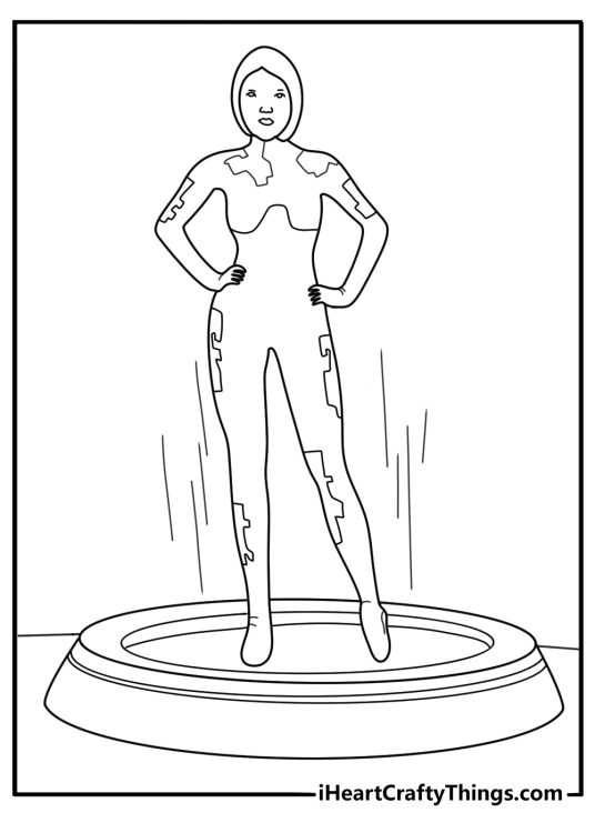 24+ Halo Coloring Pages (100% Free Printables)