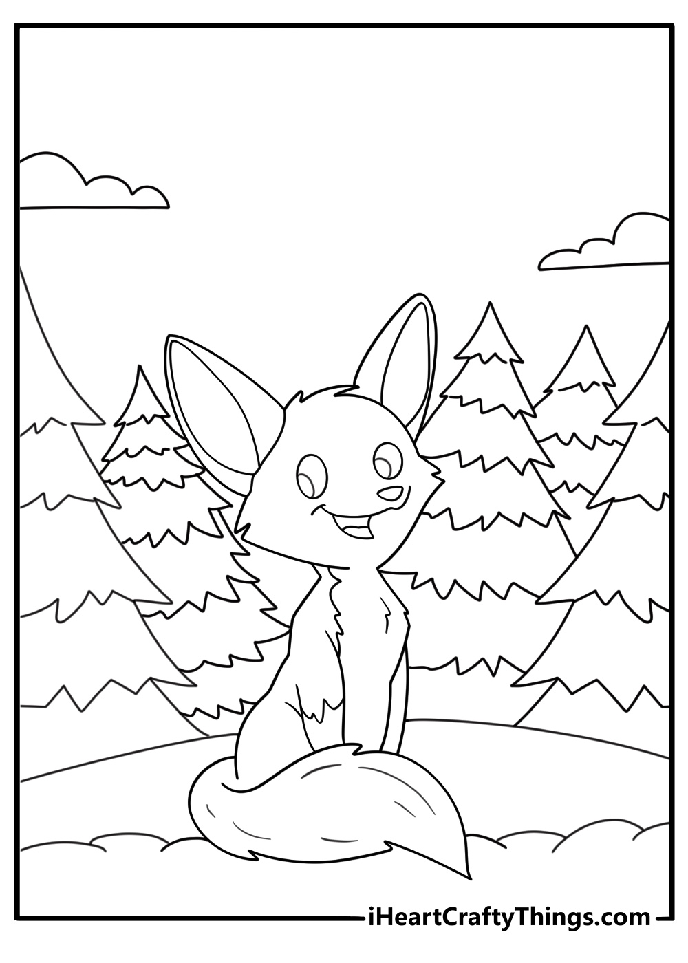 30+ Forest Animals Coloring Pages (100% Free Printables)