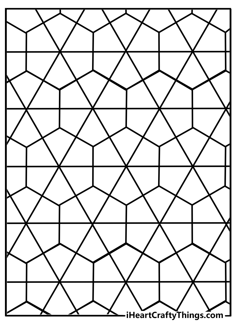 Free Geometric Coloring Pages: 22 PDF Printables To Download