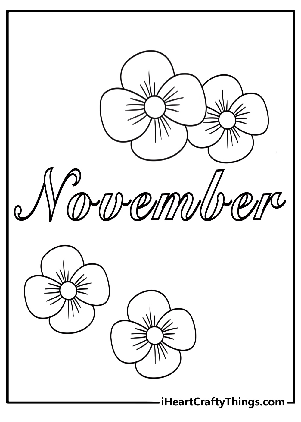 November Coloring Pages: 20+ Printable PDF Sheets For Free