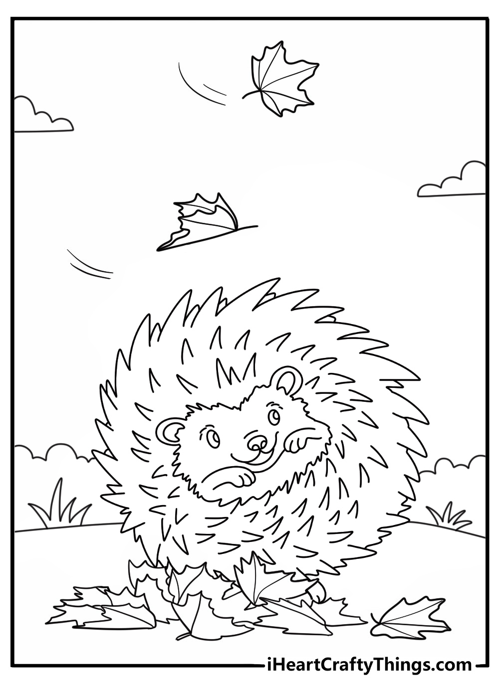 30+ Hedgehog Coloring Pages (Printable PDF Sheets For Free)