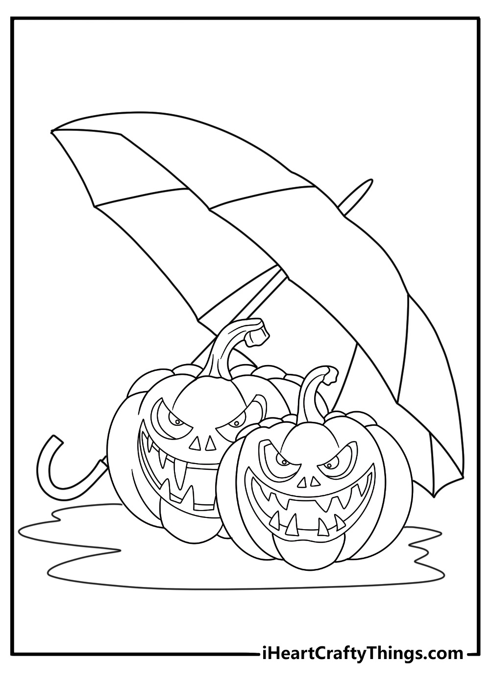 #1 Jack-O'-Lantern Coloring Pages: 42 Printables For Free