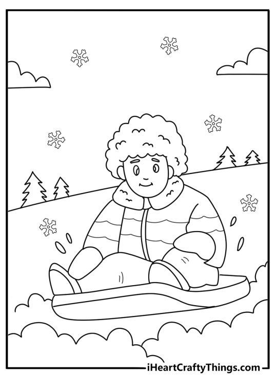 30+ January Coloring Pages (Printable Free PDF Sheets)