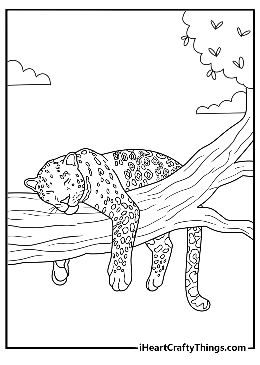 Leopard Coloring Pages (30+ Free PDF Printables For Kids)