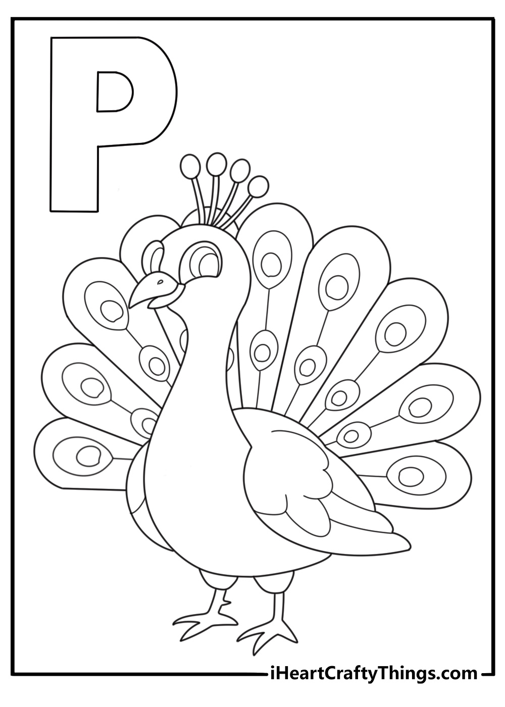30 Free Letter P Coloring Pages (Easy PDF Printables)