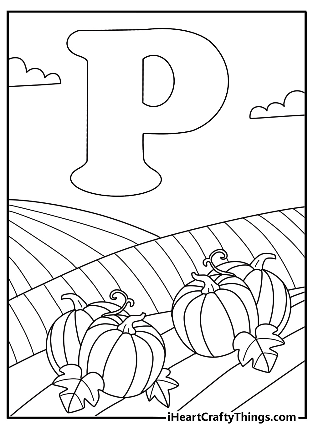 30 Free Letter P Coloring Pages (Easy PDF Printables)