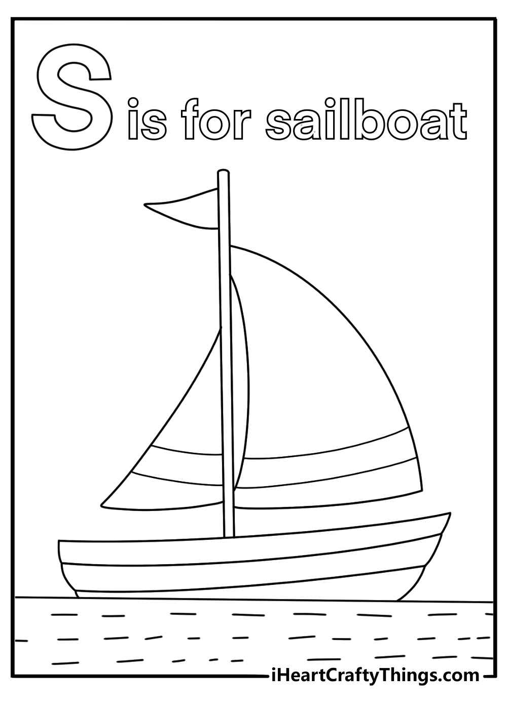 50 Free Letter S Coloring Pages (Easy Printable PDF Sheets)
