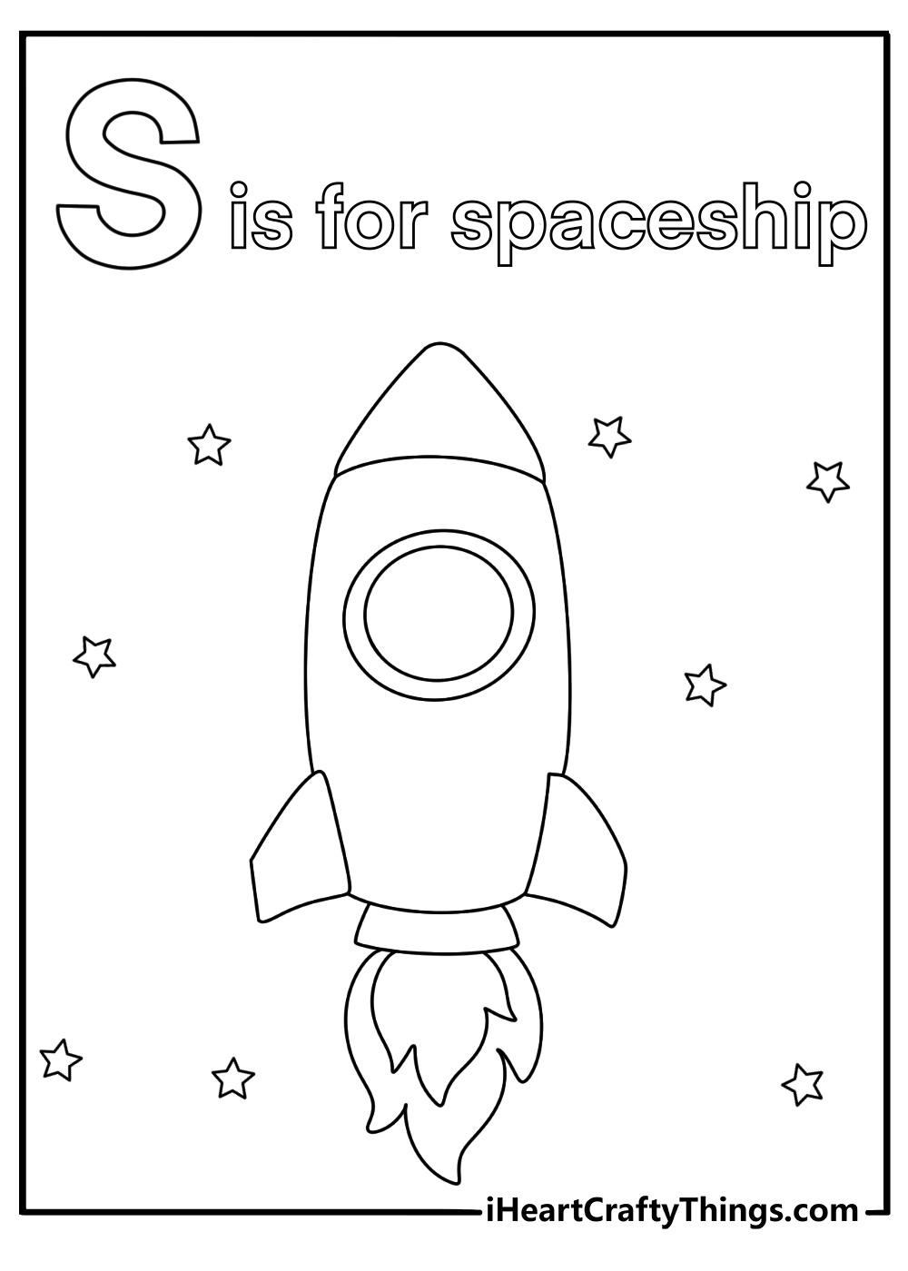 50 Free Letter S Coloring Pages (Easy Printable PDF Sheets)