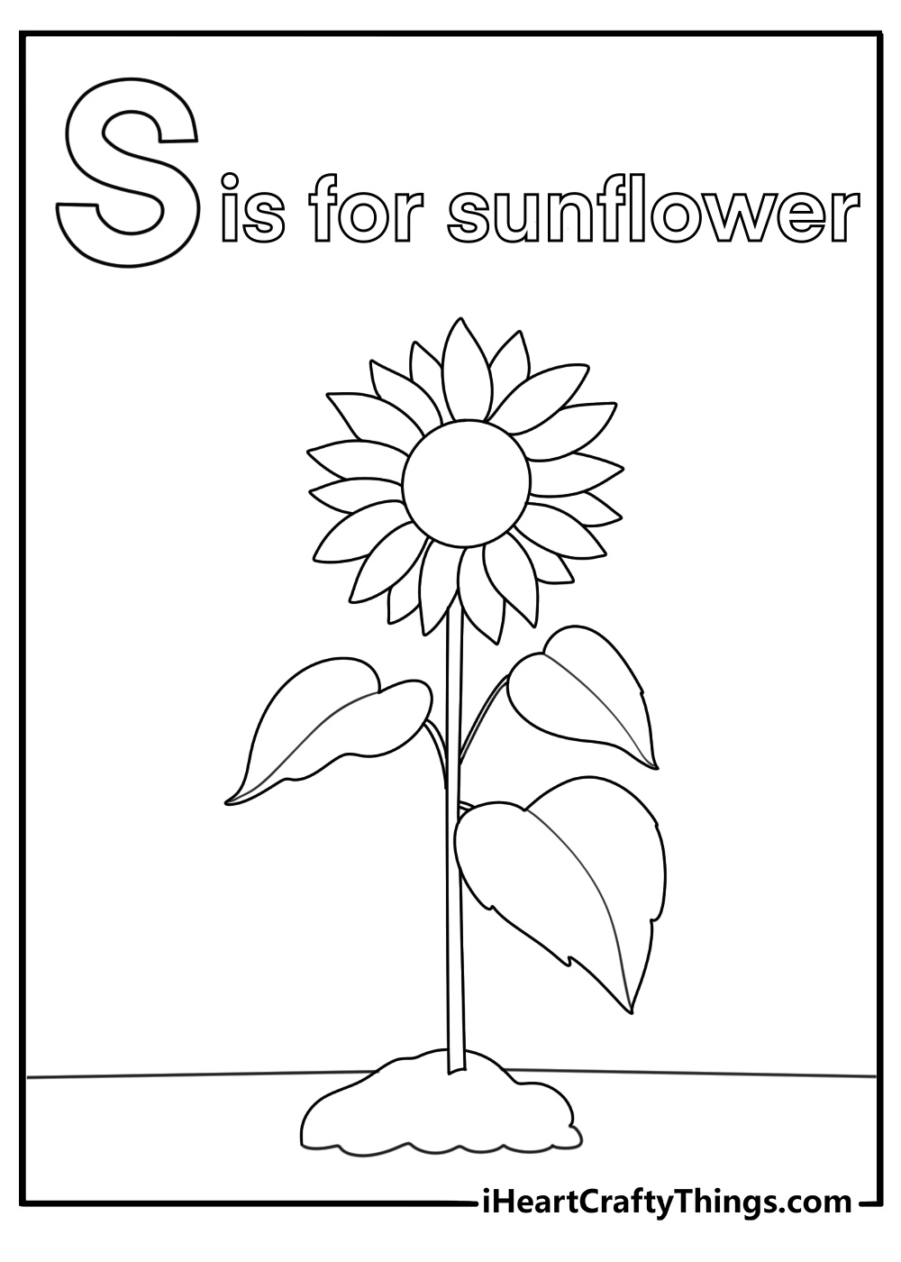 50 Free Letter S Coloring Pages (Easy Printable PDF Sheets)