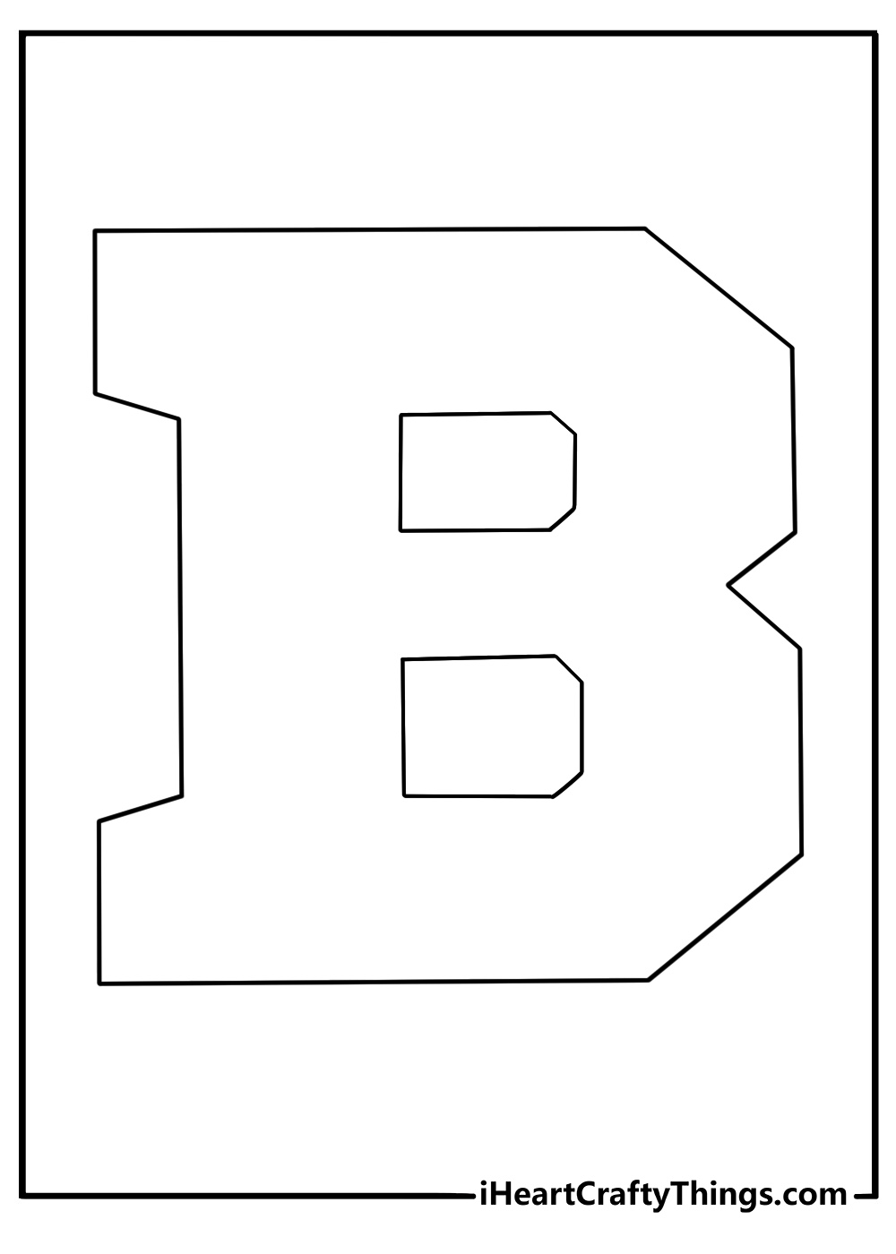 Letter B Coloring Pages (40 Free PDF Printables)