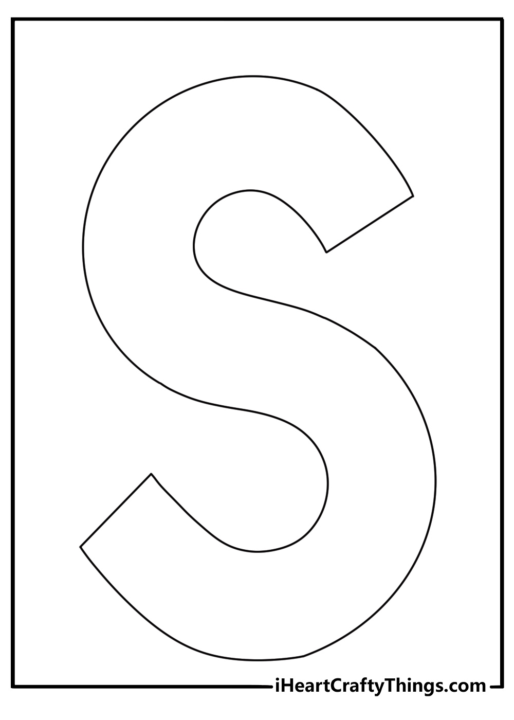 50 Free Letter S Coloring Pages (Easy Printable PDF Sheets)