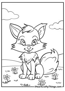 35 Easy Fox Coloring Pages (100% Free Printables)