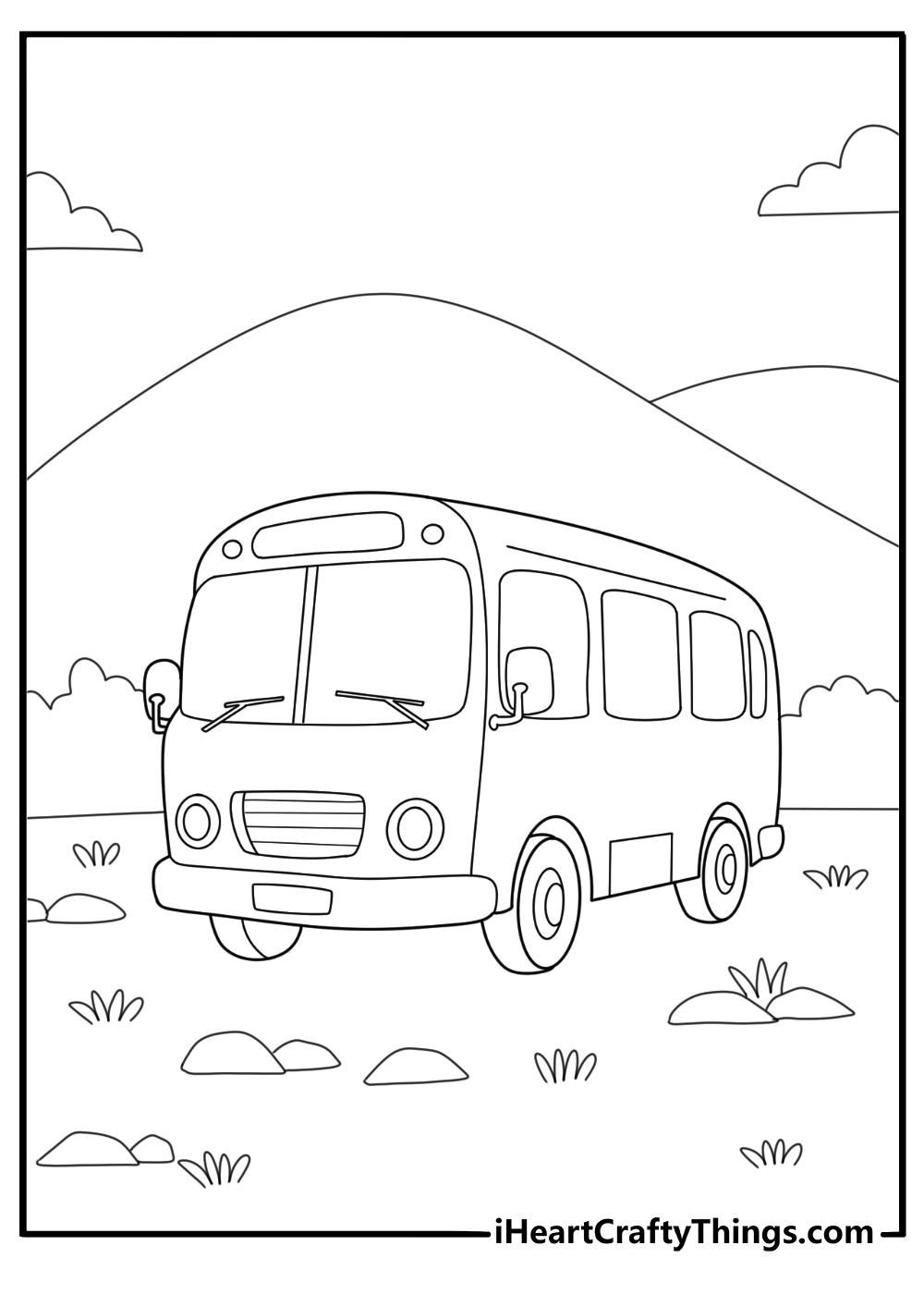 School Bus Coloring Pages: 34 Fre PDF Printables For Kids