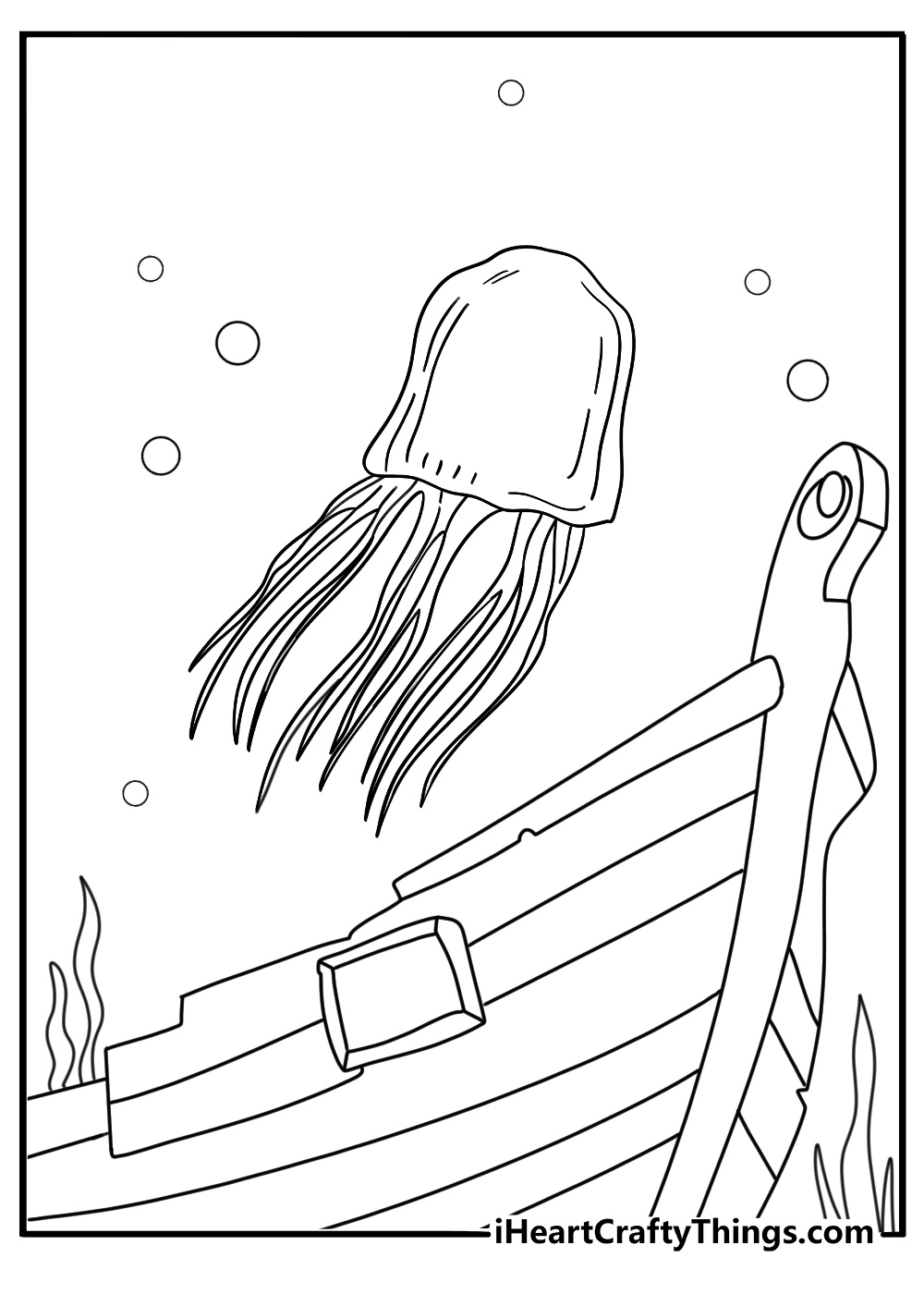 30+ Jellyfish Coloring Pages (100% Free Printables)