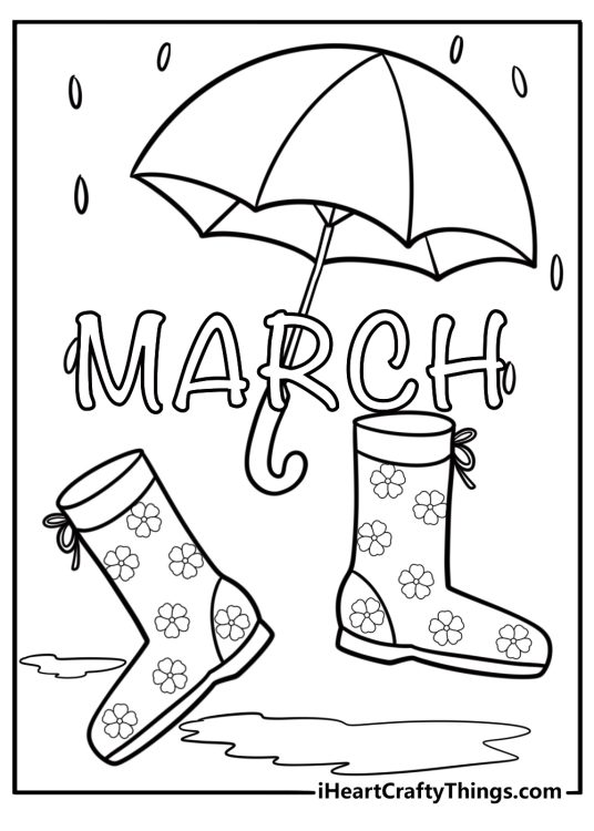 31 March Coloring Pages (100% Free Printables)