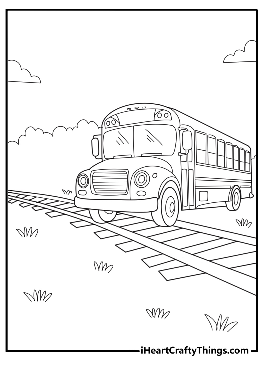 School Bus Coloring Pages: 34 Fre PDF Printables For Kids