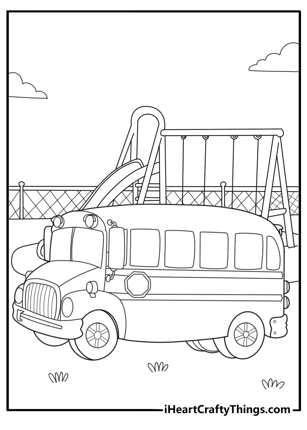 School Bus Coloring Pages: 34 Fre PDF Printables For Kids