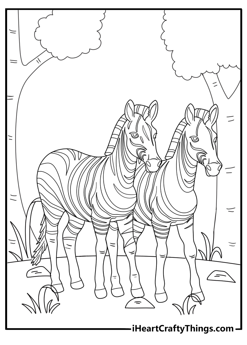 Zebra Coloring Pages: 21 Free Printables For Kids