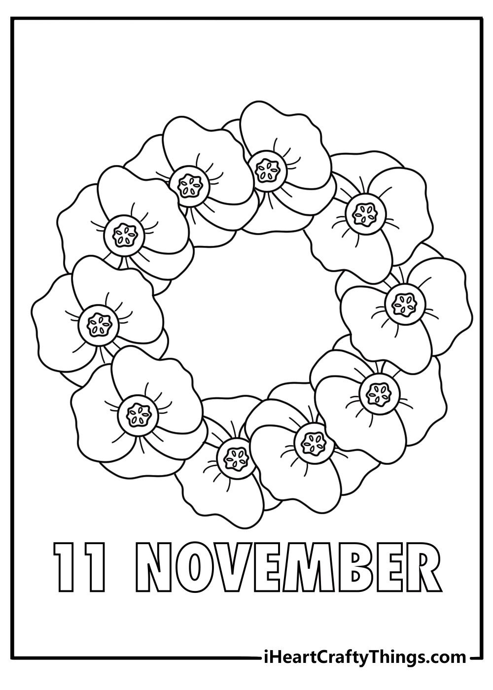 20+ Veterans Day Coloring Pages (Printable Free PDFs)