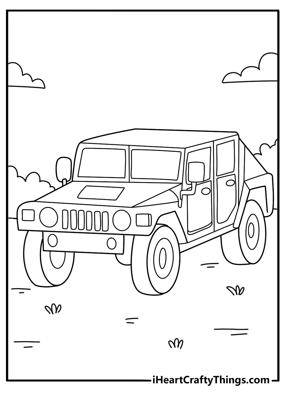 Free Army & Military Coloring Pages ( 30+ PDF Printables)