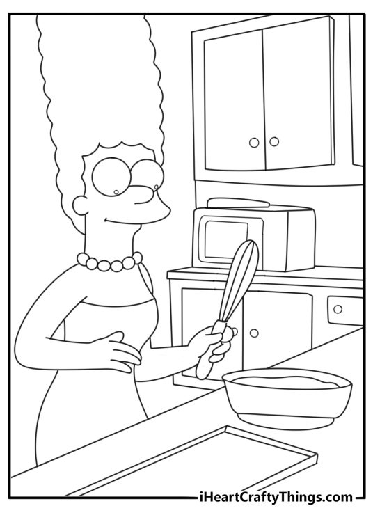 Free The Simpsons Coloring Pages (46+ Printables For Kids)