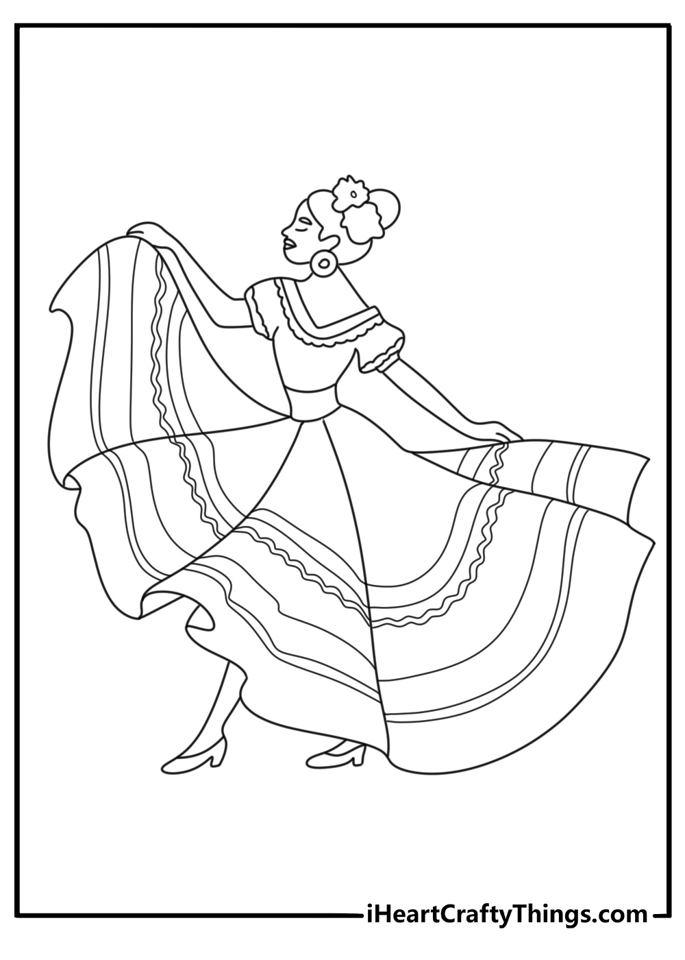 40 Free Mexican Coloring Pages (Easy Printable PDF Sheets)