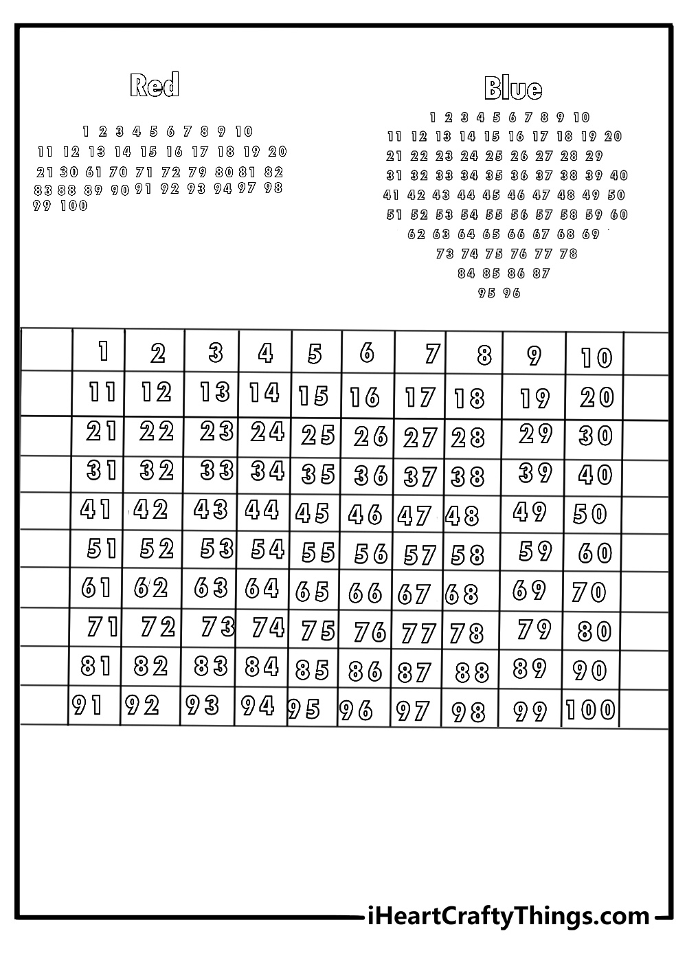 30+ Number Coloring Pages (100% Free Printable PDF Sheets)