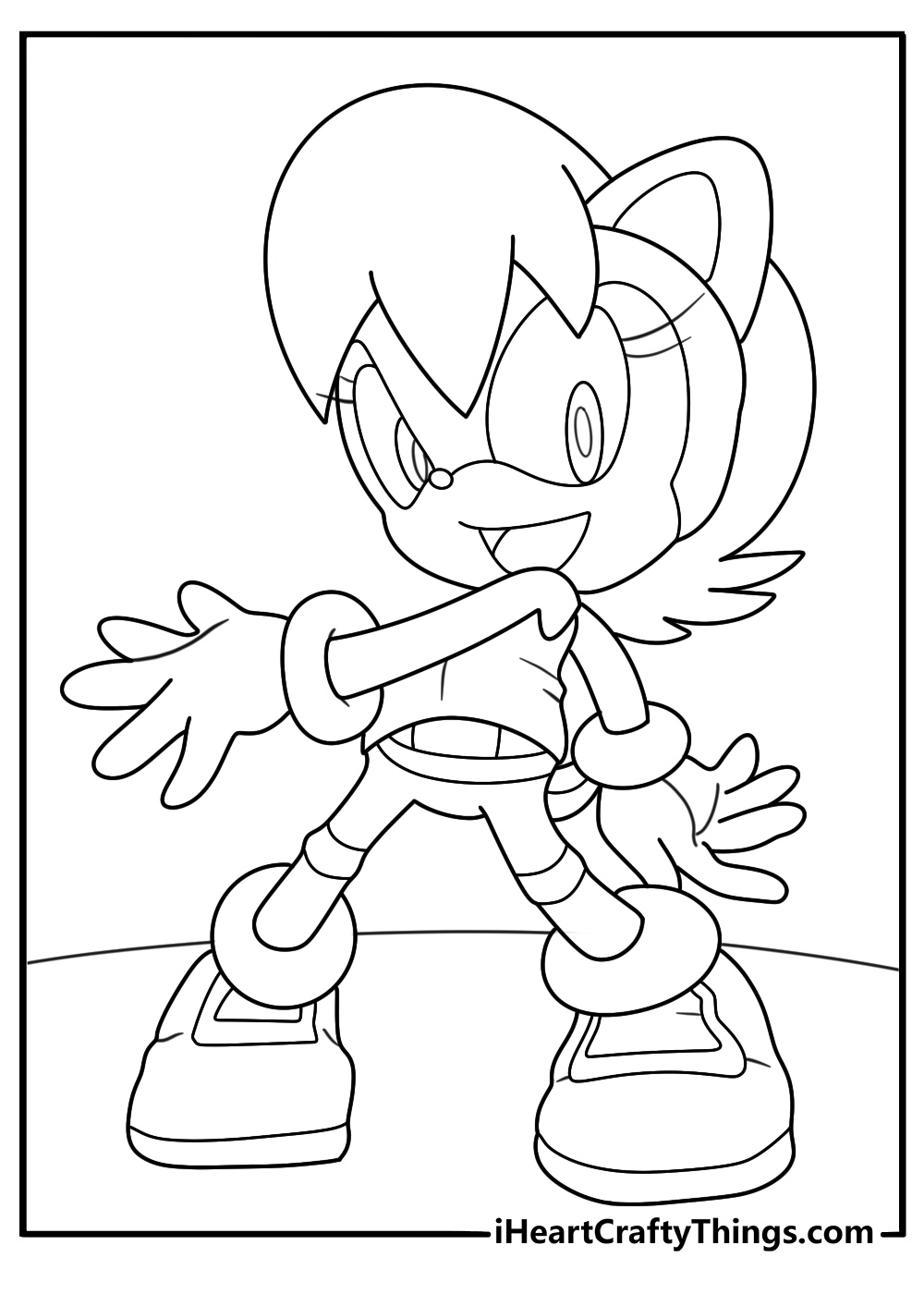 Sonic The Hedgehog Coloring Pages (50 Free PDF Printables)