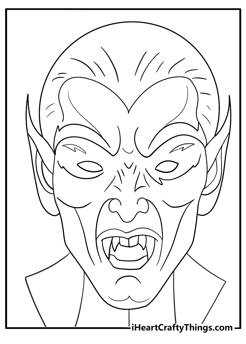 40 Vampire Coloring Pages (100% Free Printables)