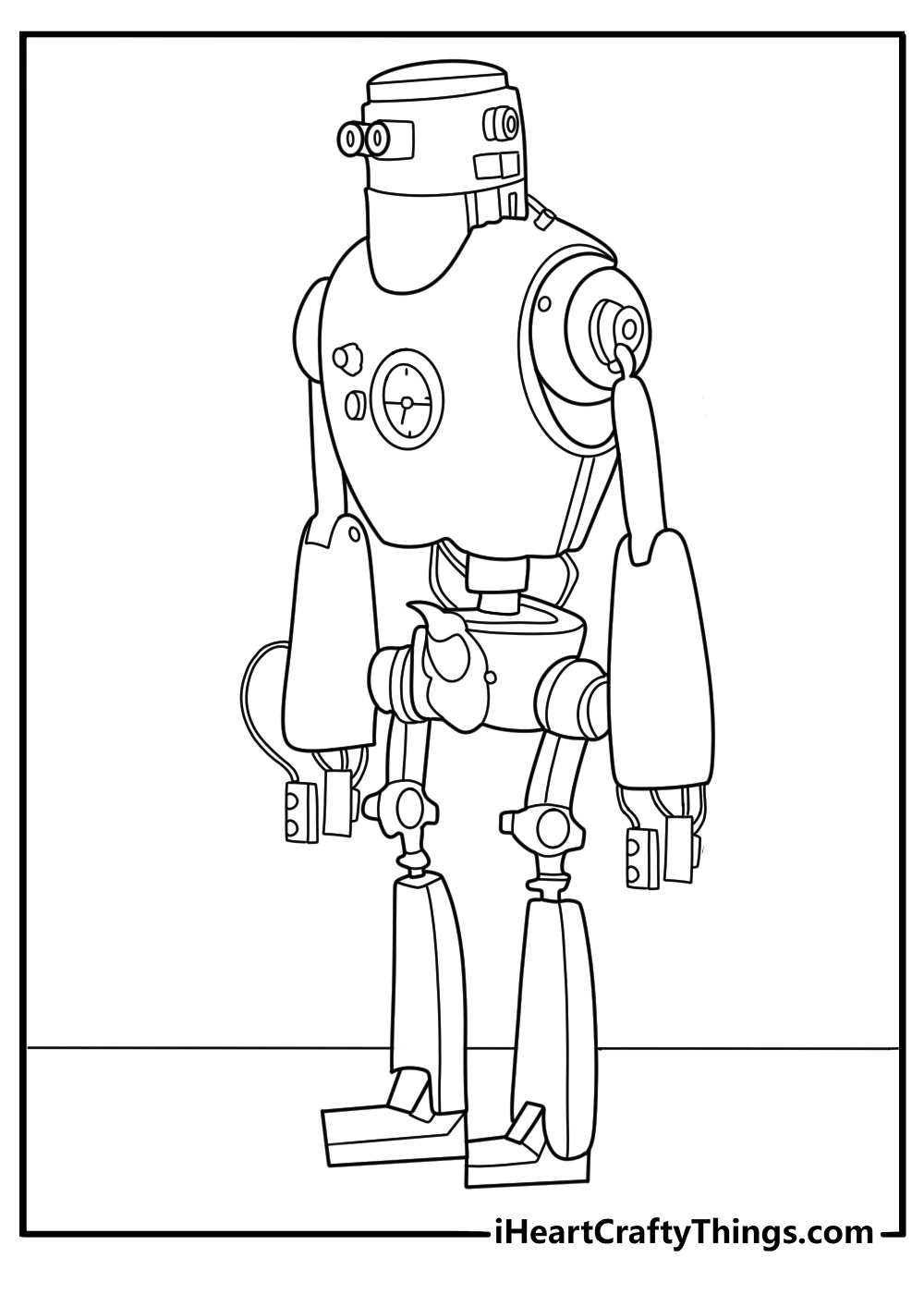 50+ Robot Coloring Pages (Printable PDFs For Free Download)