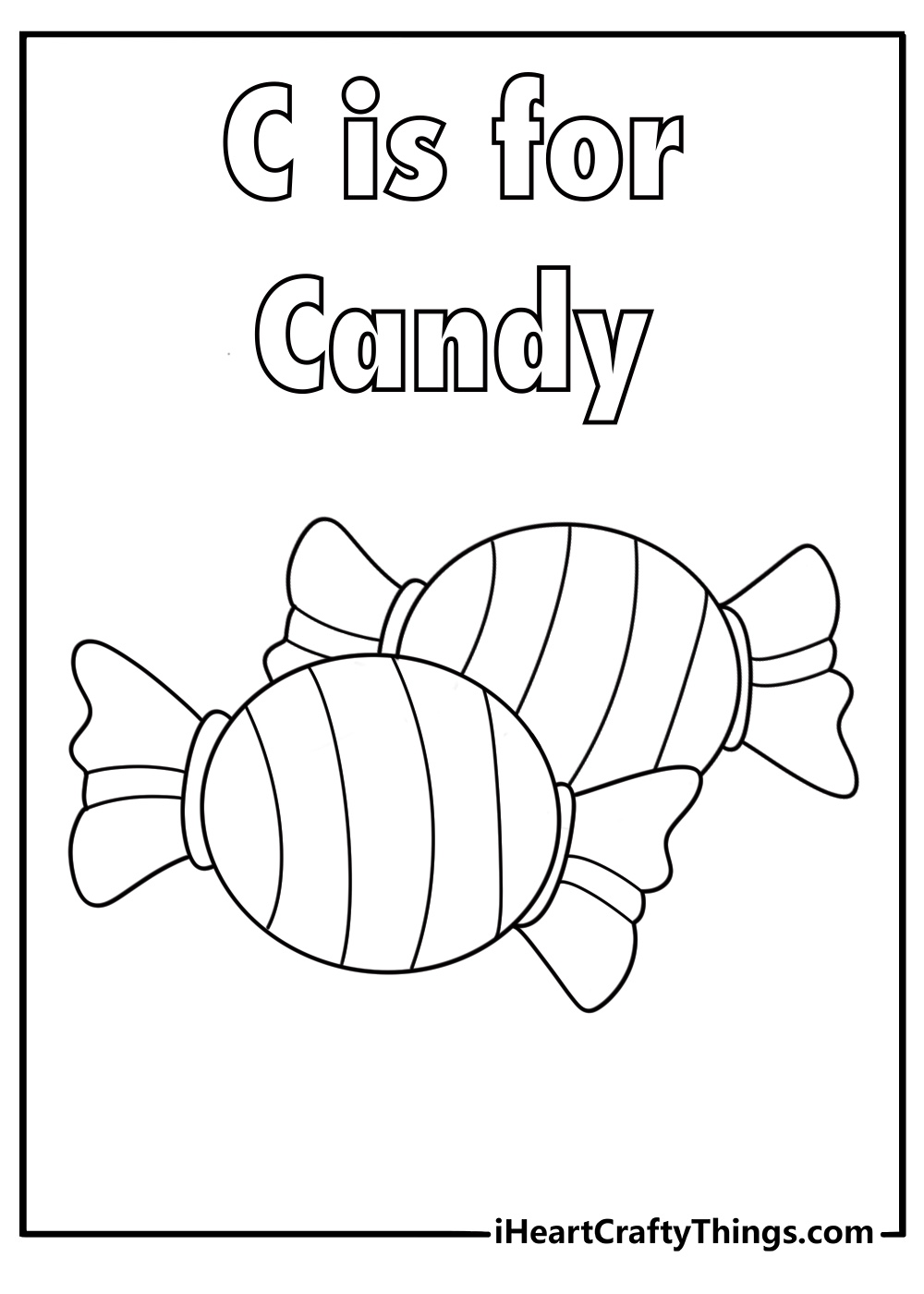 30+ Letter C Coloring Pages (100% Free Printables)