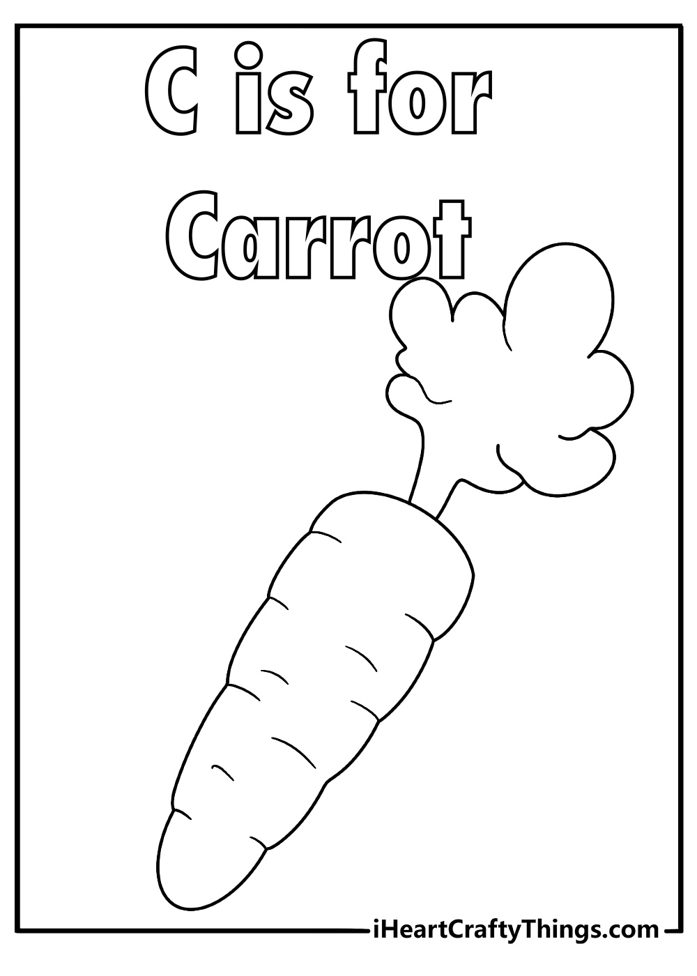 30+ Letter C Coloring Pages (100% Free Printables)