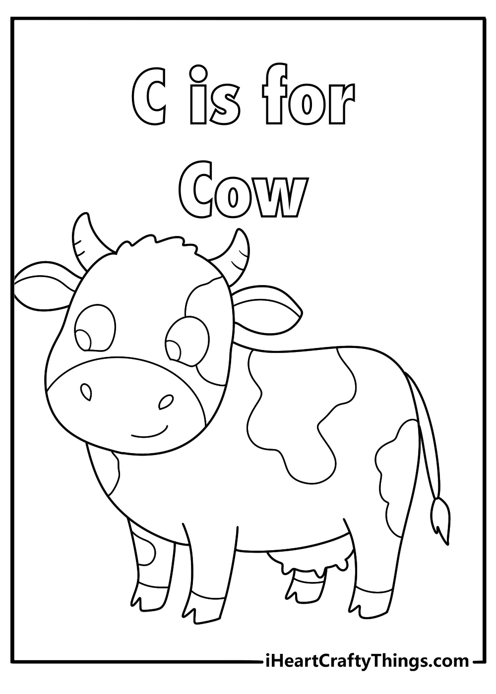 30+ Letter C Coloring Pages (100% Free Printables)