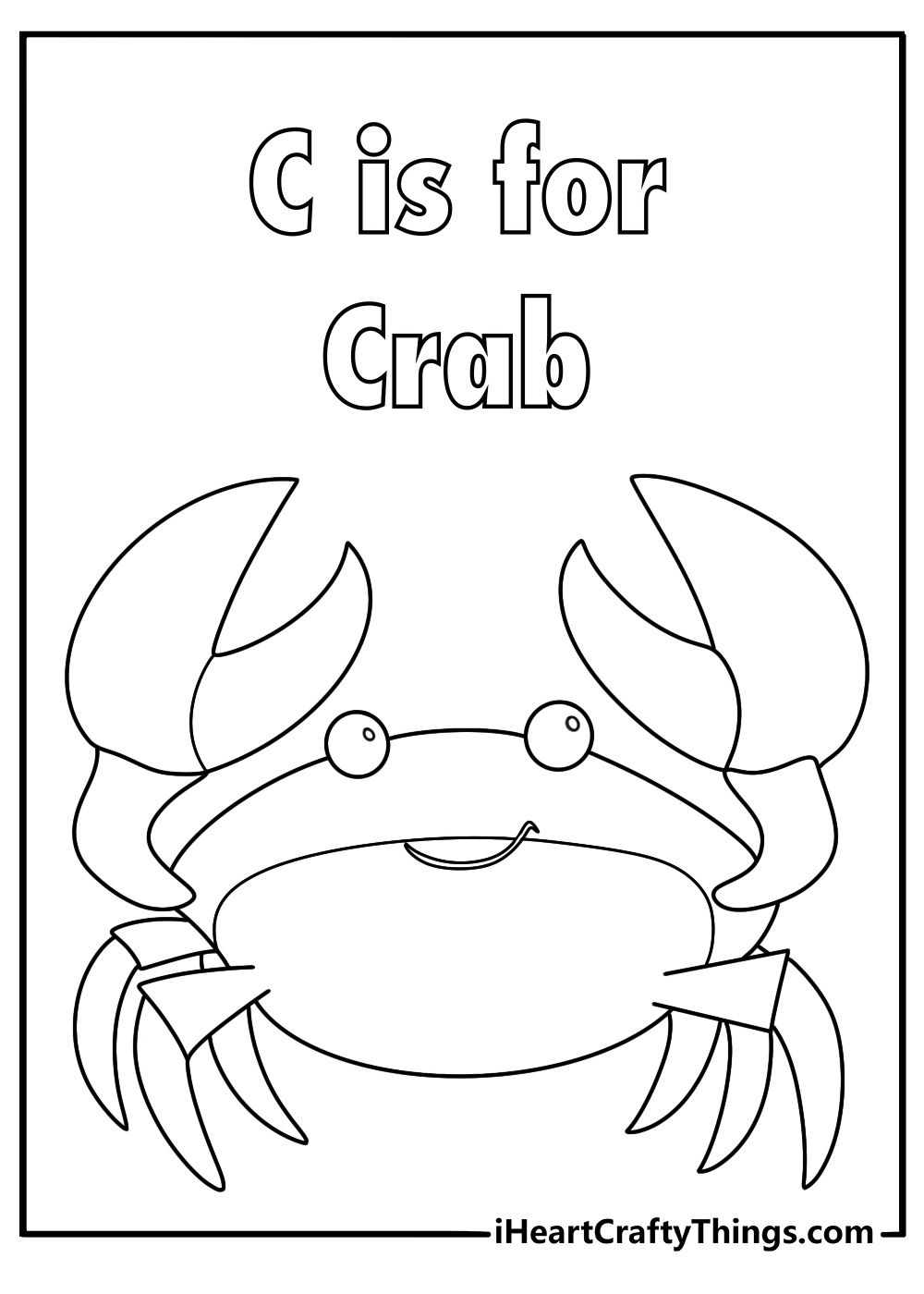 30+ Letter C Coloring Pages (100% Free Printables)