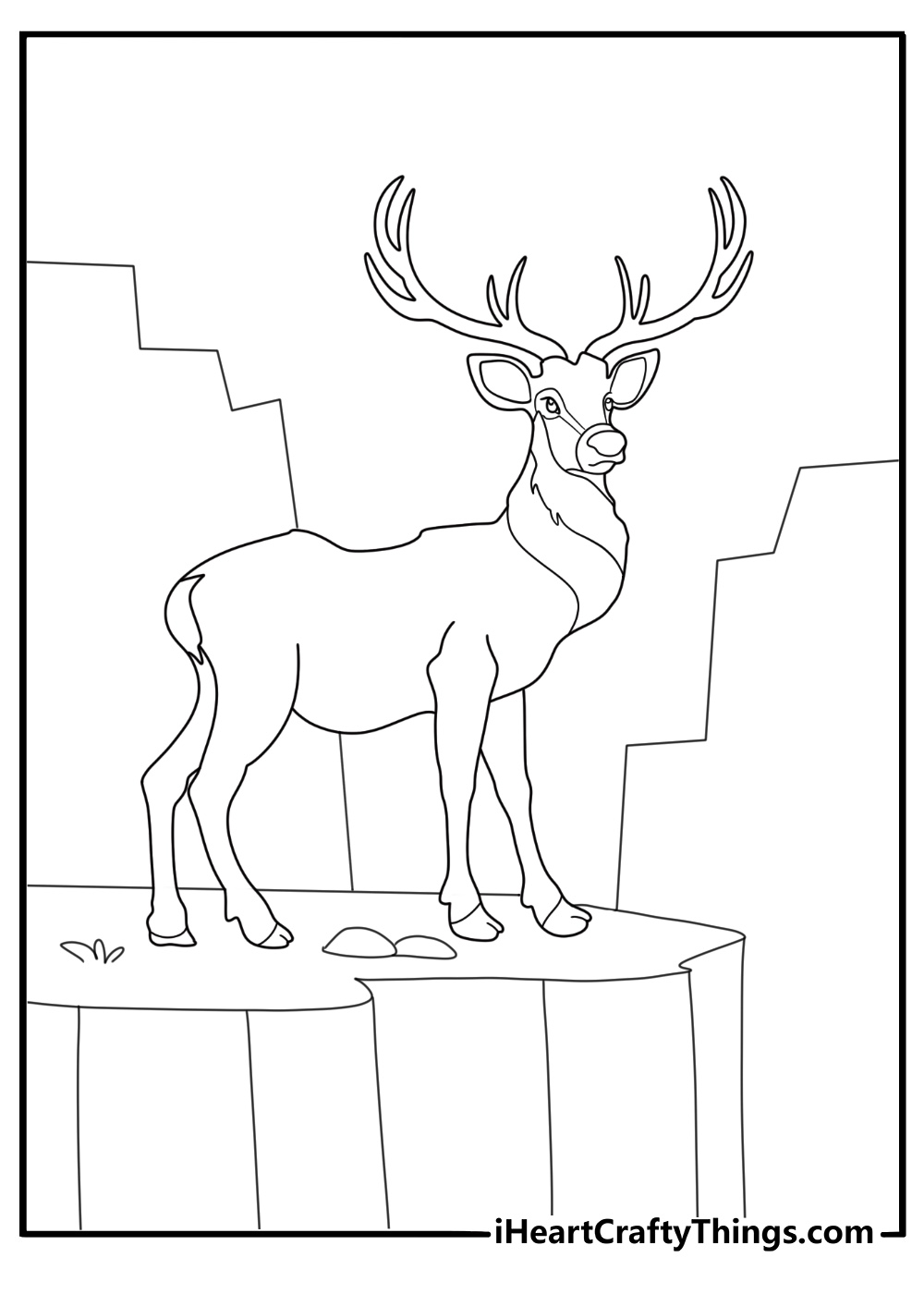 Deer Coloring Pages: 30 Free Printable Sheets For Kids