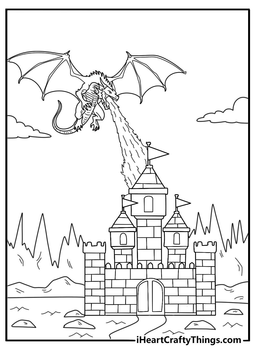 Fantasy Coloring Pages: 650+ Free Printables For All Ages