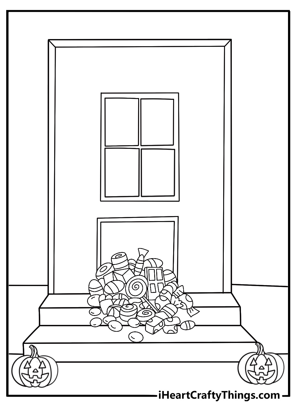 46 Trick Or Treat Coloring Pages (100% Free Printables)