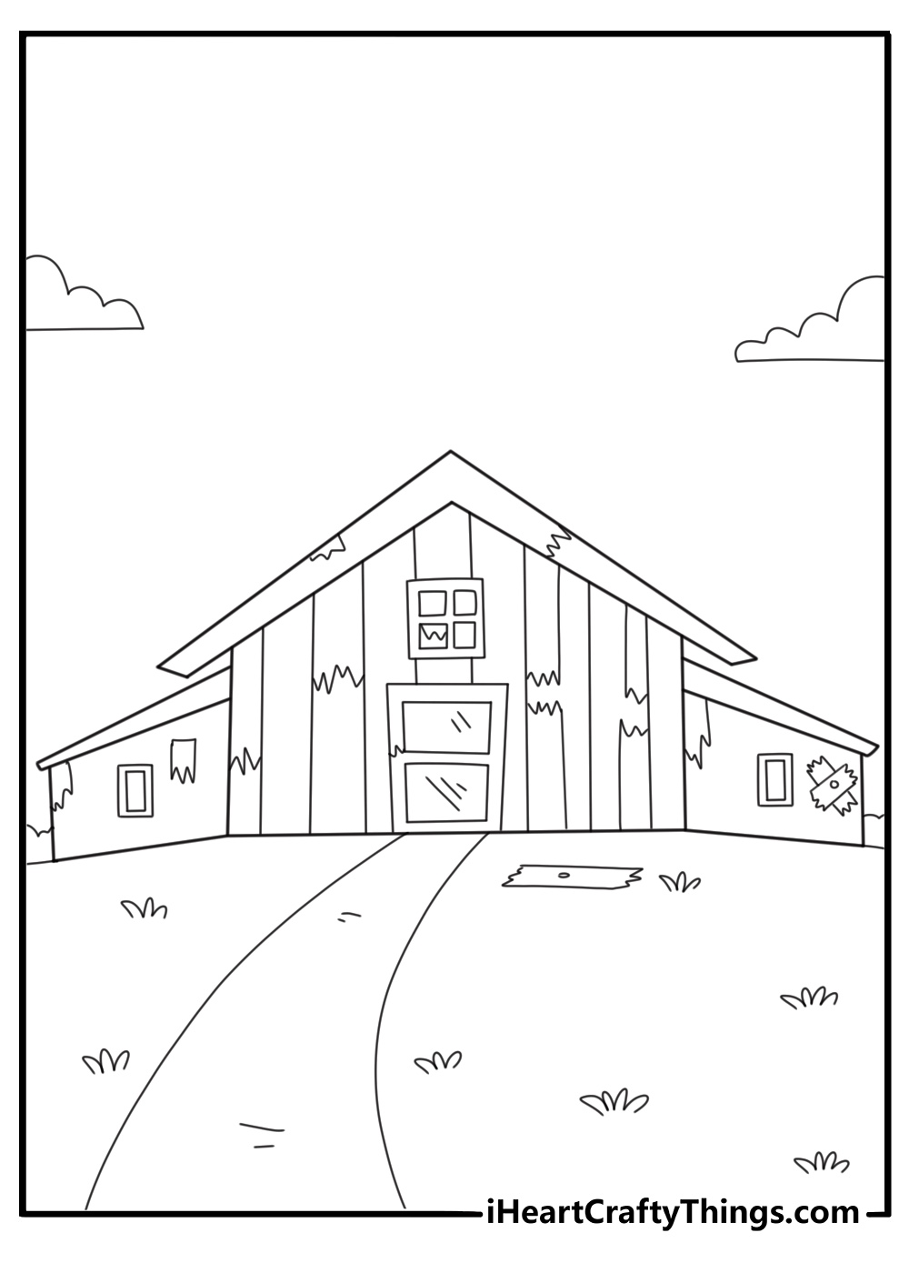 20 Barn Coloring Pages (100% Free Printables)