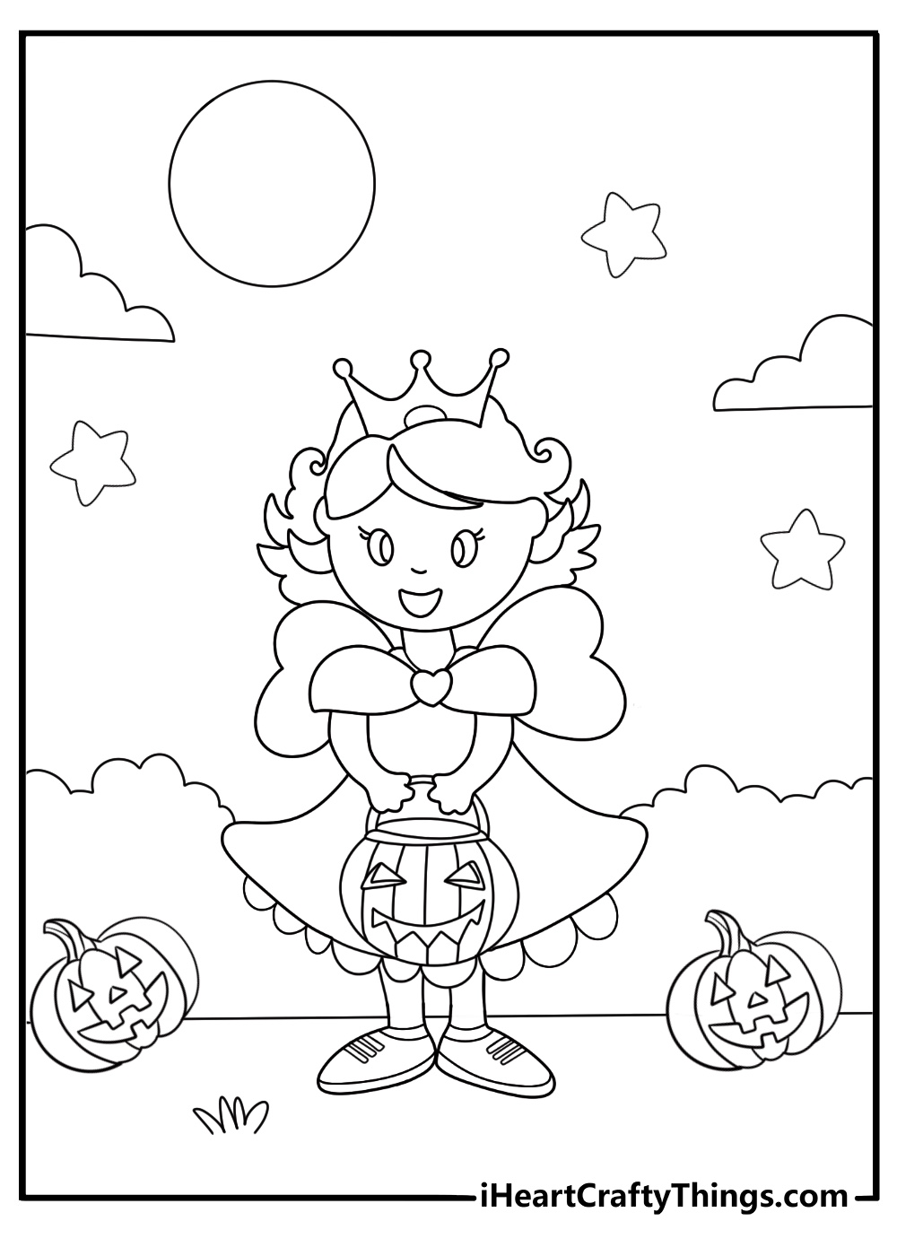 46 Trick Or Treat Coloring Pages (100% Free Printables)