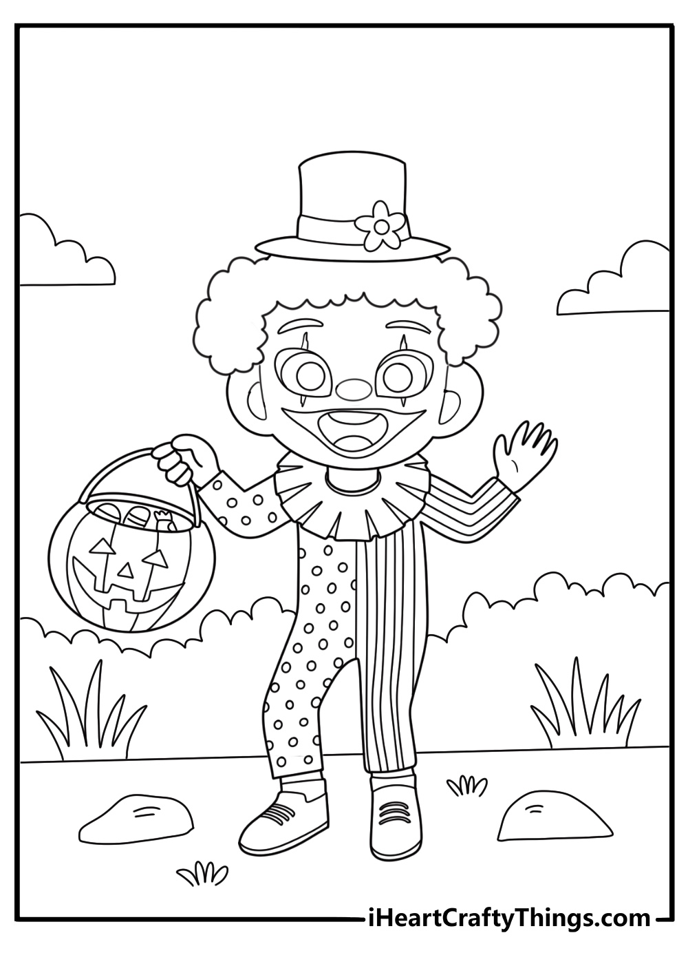 46 Trick Or Treat Coloring Pages (100% Free Printables)