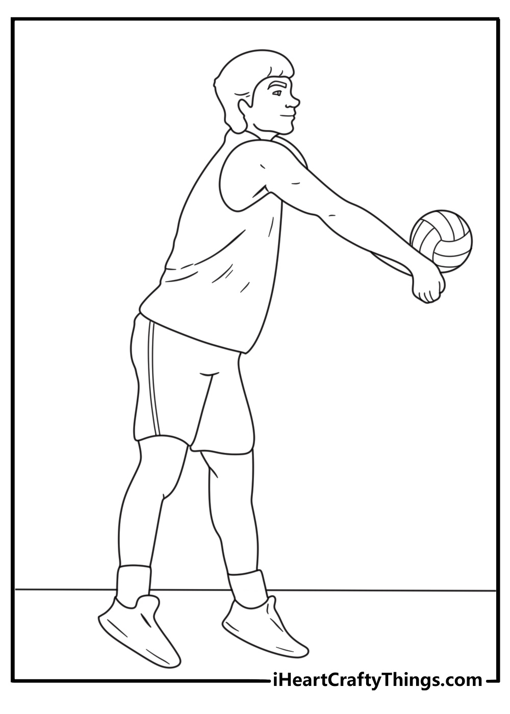 22+ Volleyball Coloring Pages (100% Free Printables)