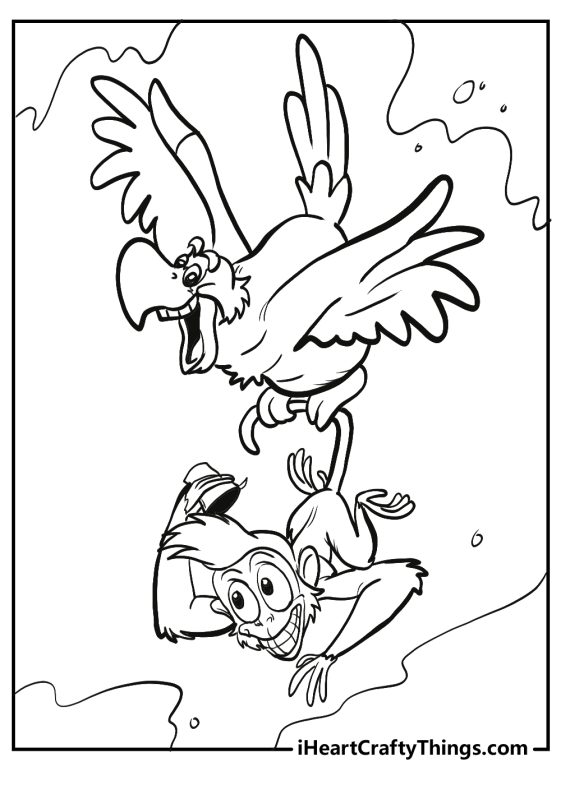 35 Aladdin Coloring Pages (100% Free Printables)